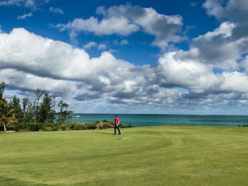 Mauritius: Grün & Blau | GolfPunk